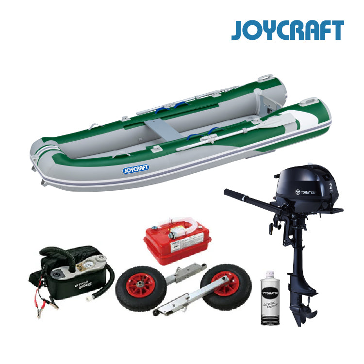 ジョイクラフト 2馬力セット JGE-335SS+トーハツ2馬力 ゴムボート SSセット JOYCRAFT - 釣具通販OZATOYA