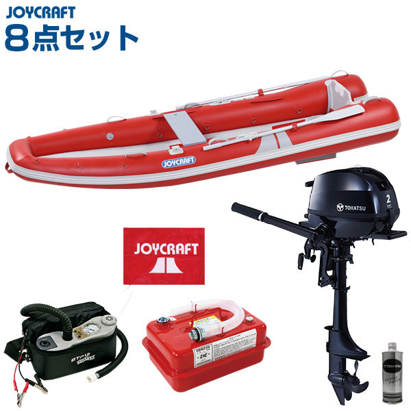 ジョイクラフト 2人乗り カヤック340SP+トーハツ2馬力 ゴムボート SSセット KAYAK-340SP JOYCRAFT - 釣具通販OZATOYA